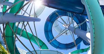 Water Park Tiki Pool - Endless aquatic fun at Duinrell Holland