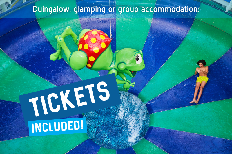 Water Park Tiki Pool - Endless aquatic fun at Duinrell in Holland