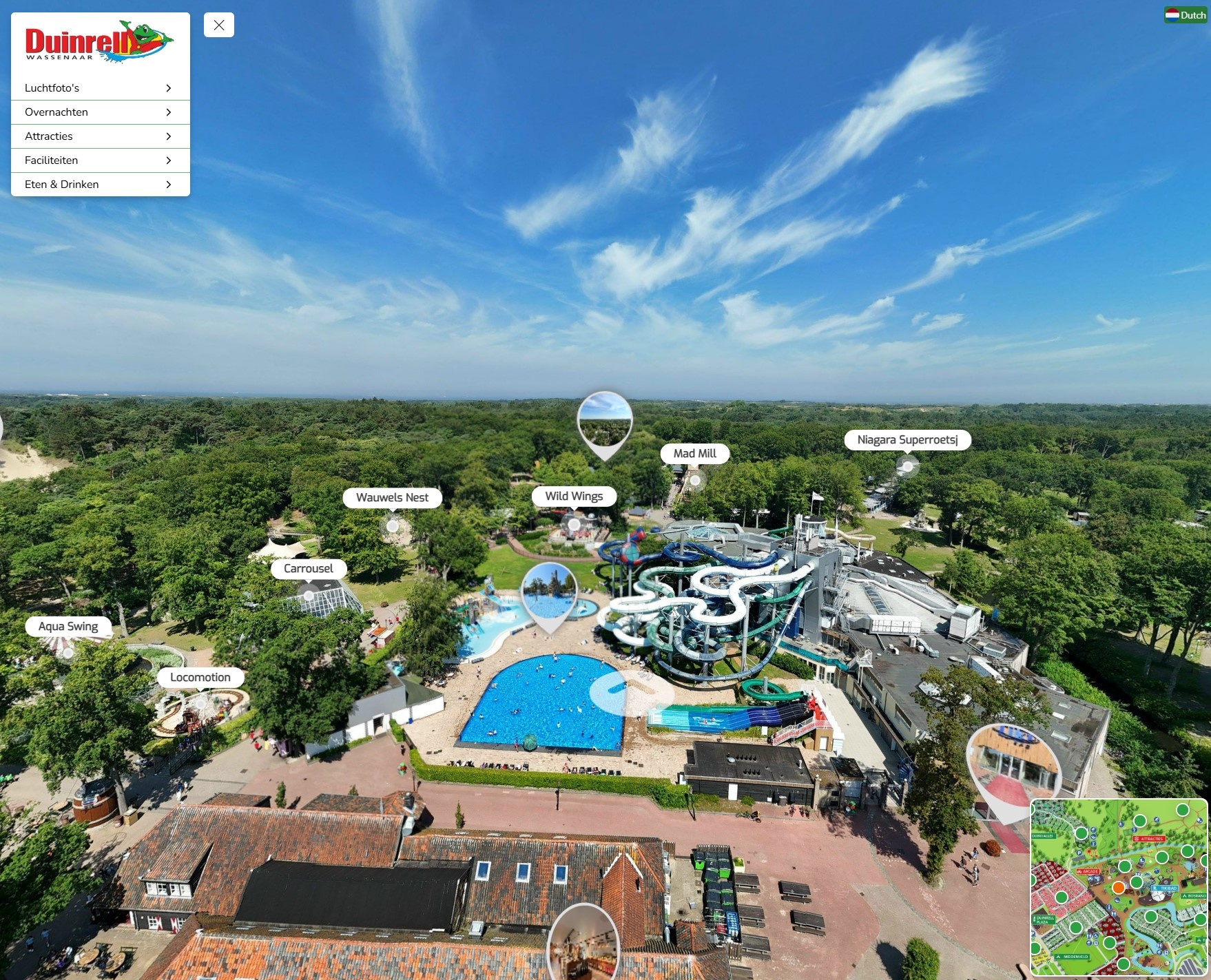 Map - Amusement park - Duinrell.com