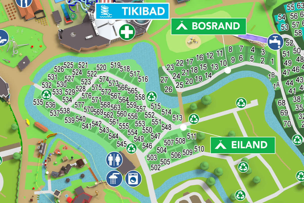 Eiland - Campsite - Holiday Park Duinrell