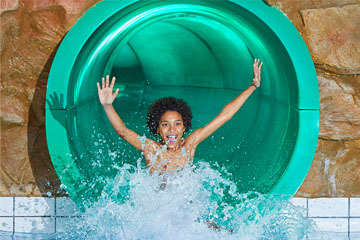 All slides - Water Park Tiki Pool - Duinrell