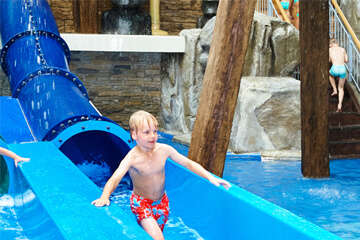 All slides - Water Park Tiki Pool - Duinrell