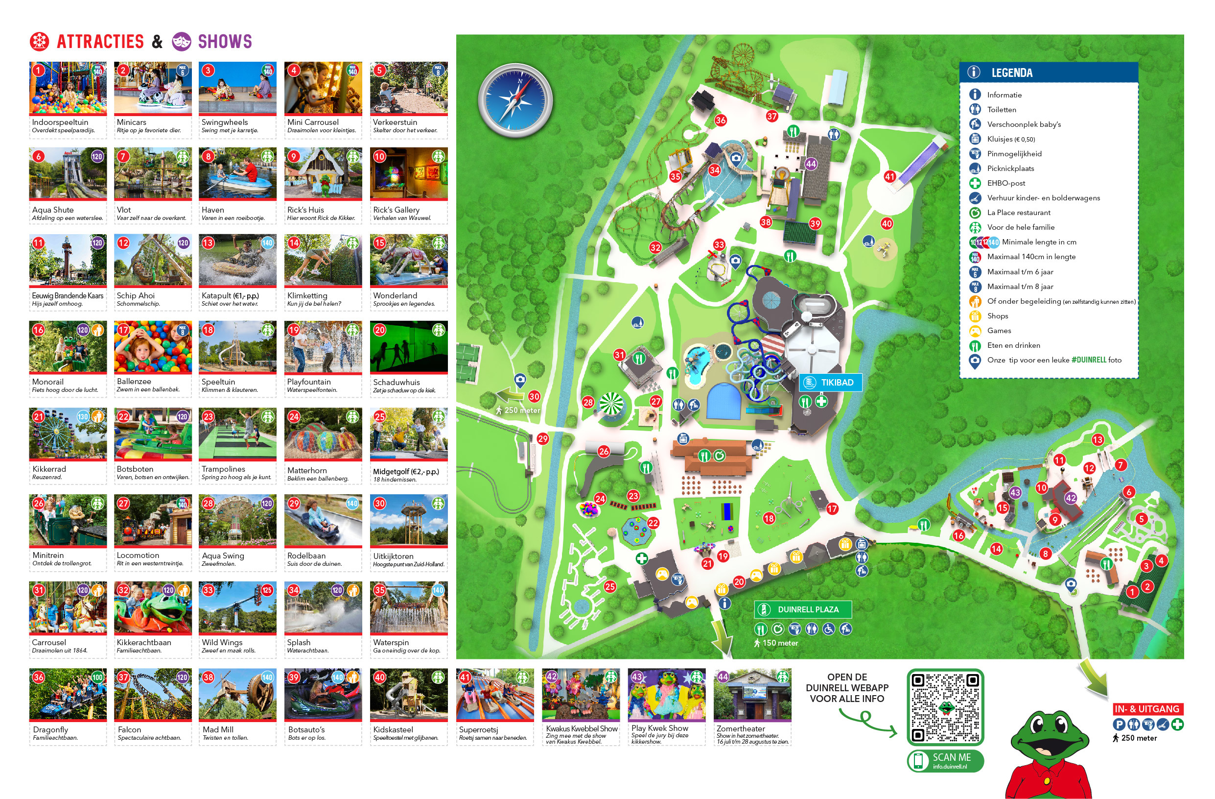 Map - Amusement park - Duinrell.com